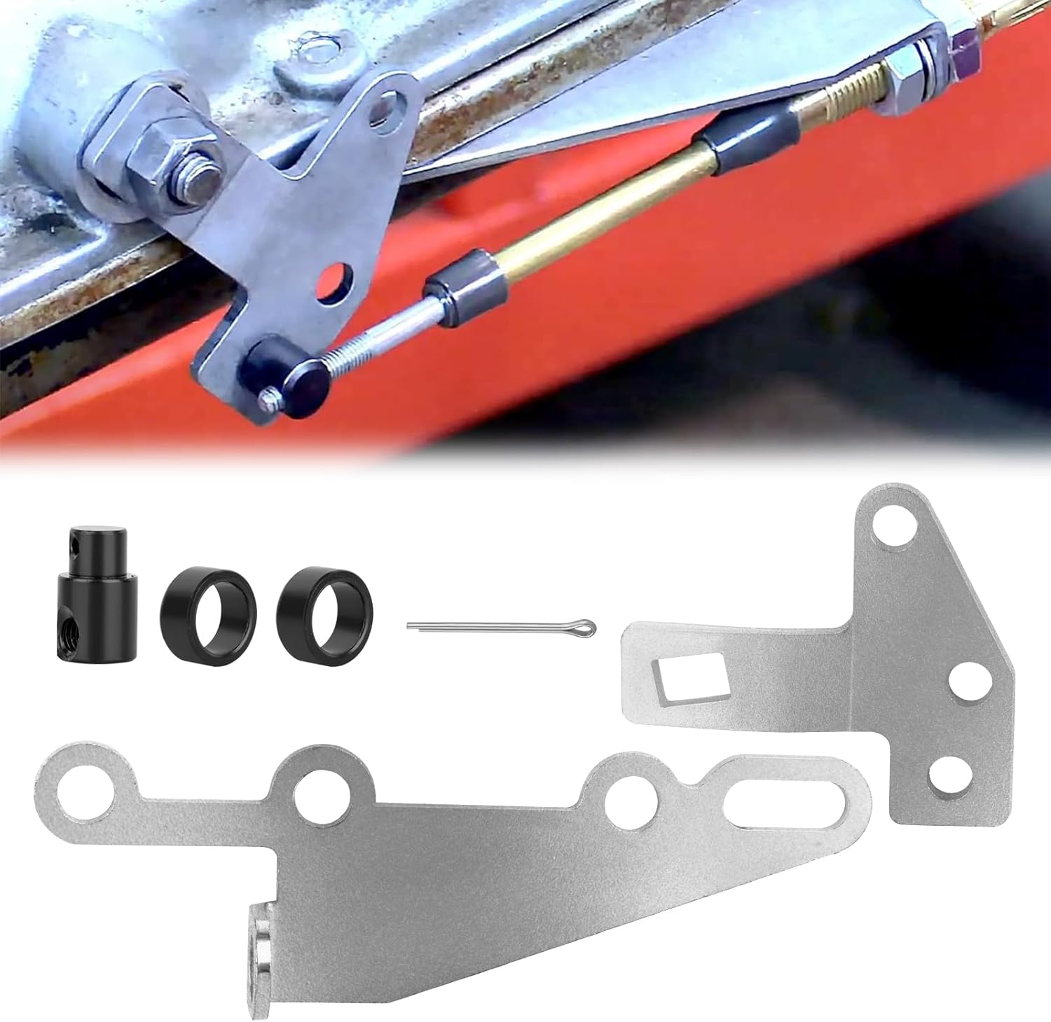 Amazon.com: Chelhead 35498 Bracket And Lever Kit Automatic Transmission ...