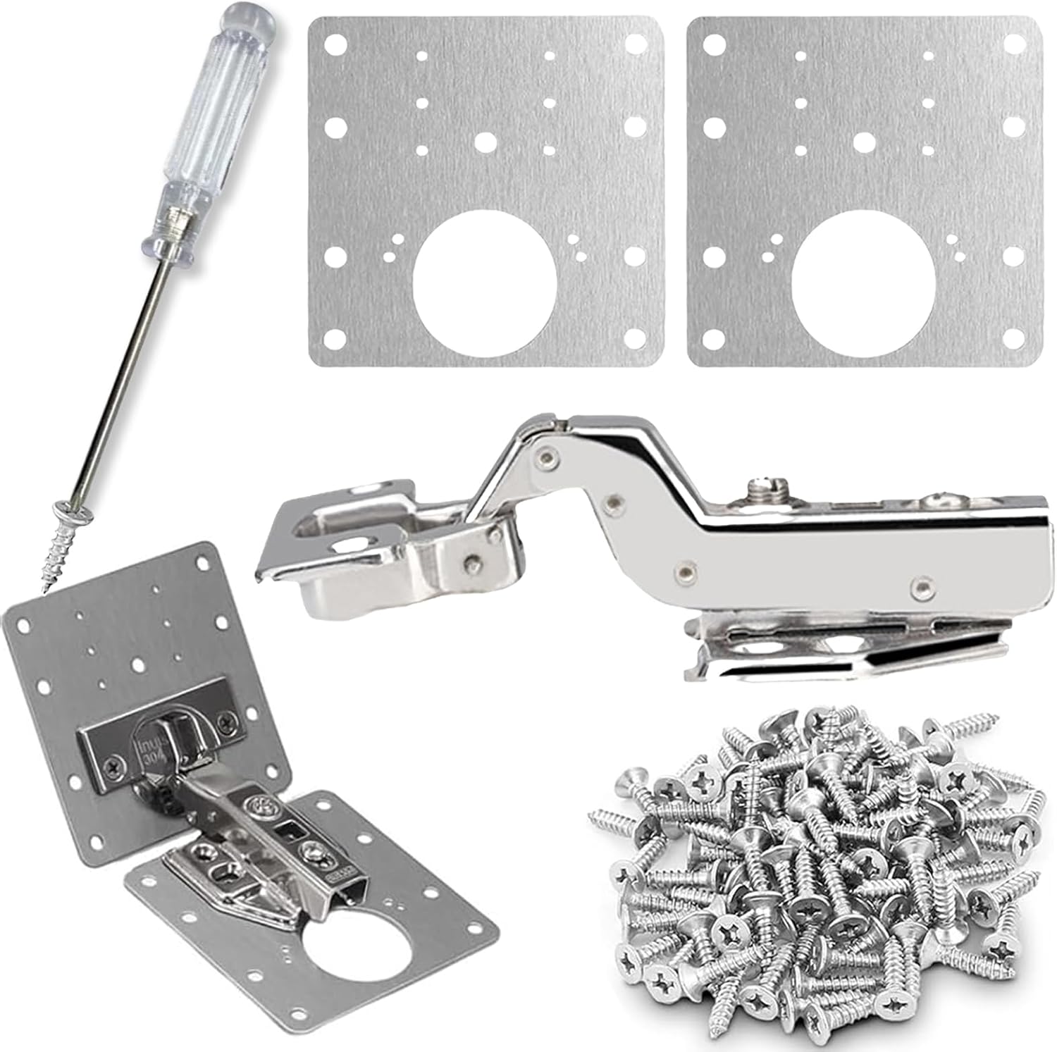 Meonsopoli Hinge Repair Kit, Meonsopoli Hinge, Hinge Repair Kit Plate ...