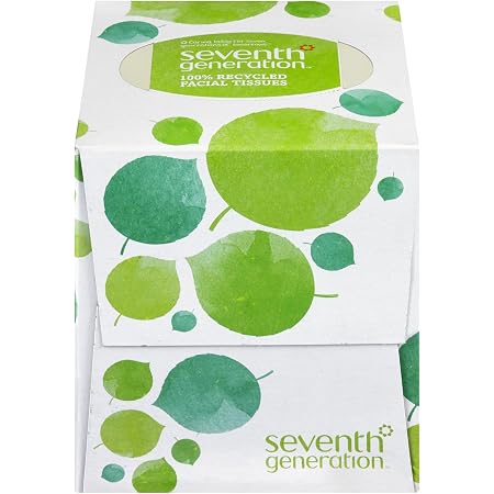 Amazon.com: Seventh Generation Facial Tissue, 2-Ply Sheets, 85-Count ...