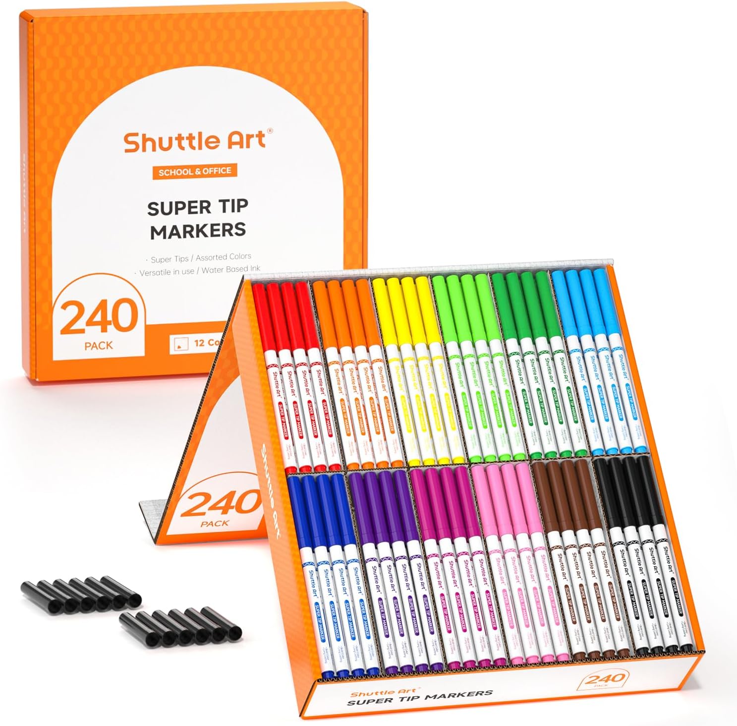 Amazon.com: Sargent Art 50 Count Fine Tip Washable Markers Pack ...