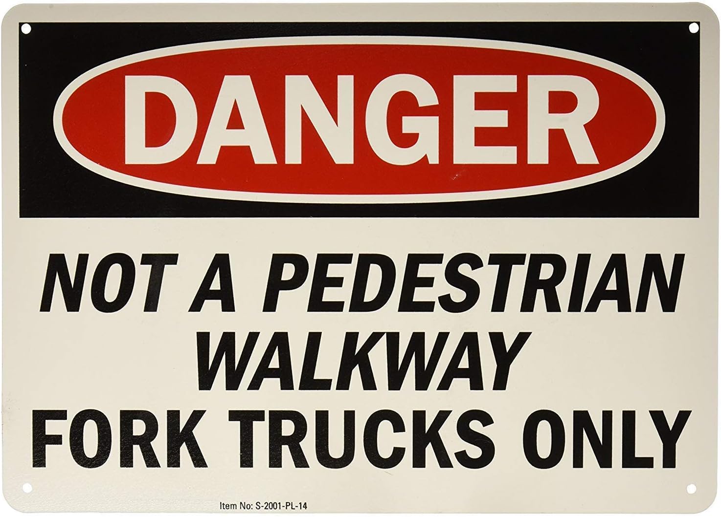 Amazon.com: Unoopler Metal Sign with Sayings Safety Danger Not a ...