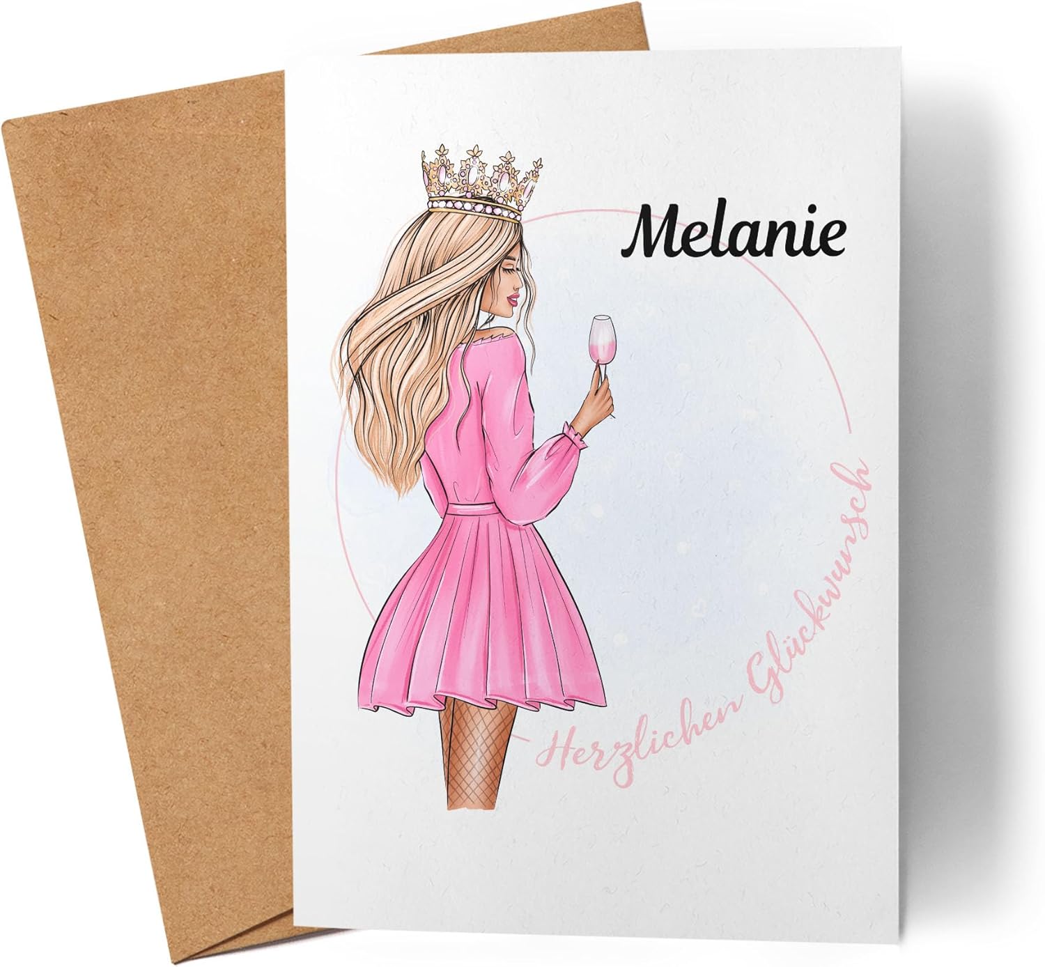 Kiddle-Design Individuelle Geburtstagskarte | Personalisierbares ...