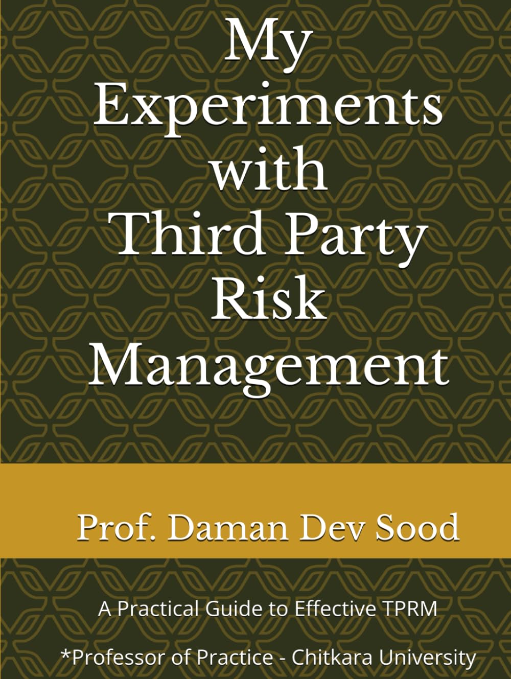 Amazon.com: My Experiments with Third Party Risk Management: A ...