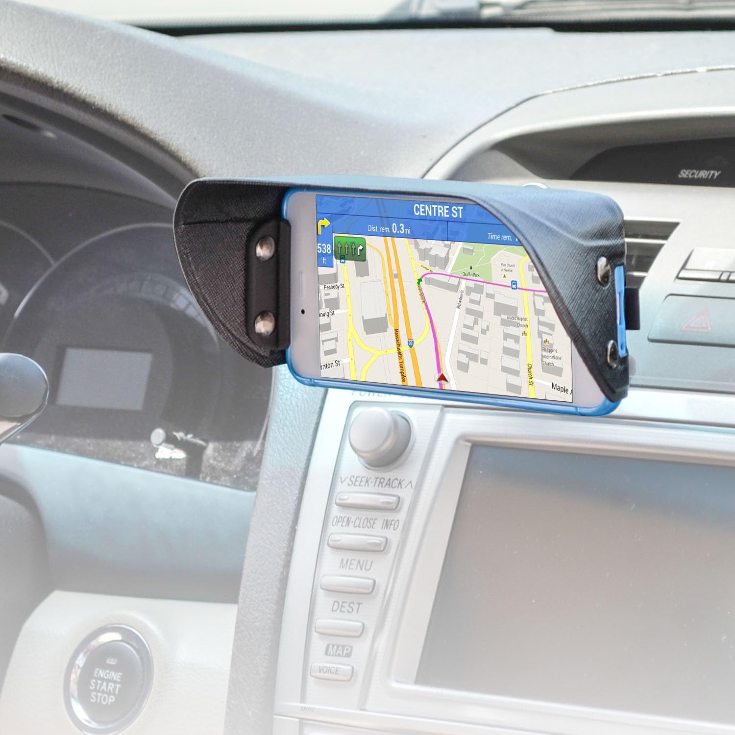 Amazon.com: TFY Universal Phone Sun Shade & Glare Visor Shield ...