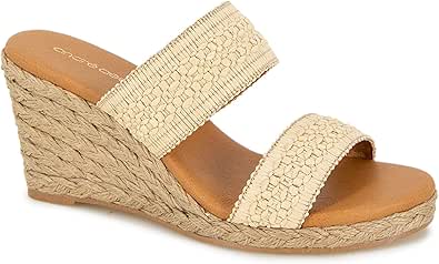 Amazon.com | Andre Assous Women's Nitra Wedge Sandal | Platforms & Wedges