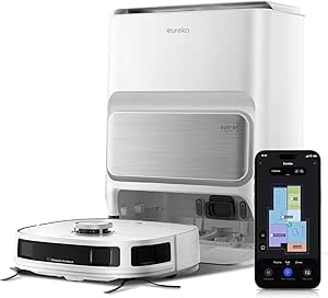 Eureka J12 Ultra Robot Vacuum Cleaner and Mop, Auto Clean and Auto ...