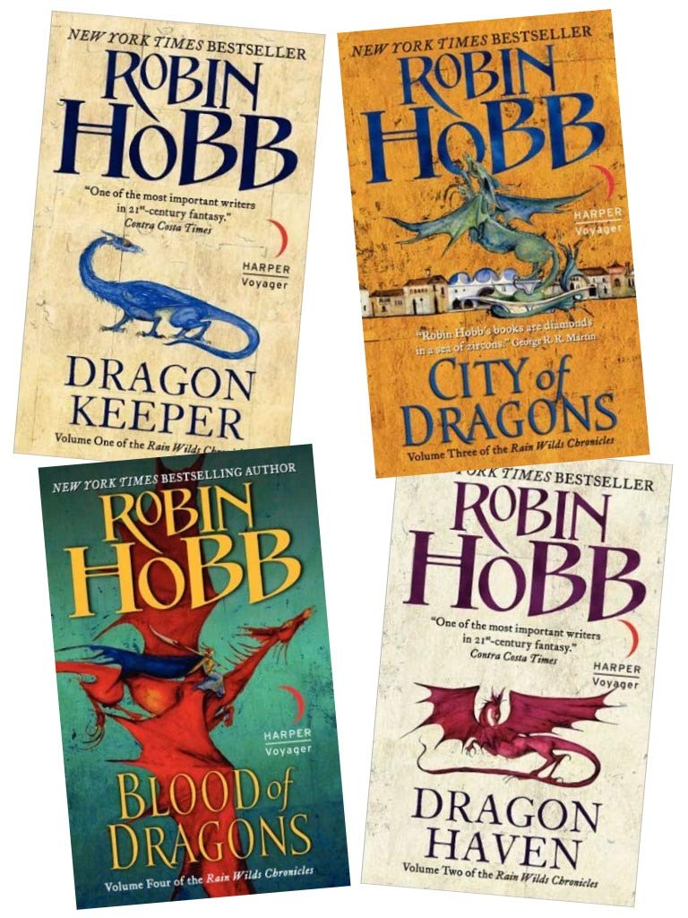 Amazon.fr - Robin Hobb The Rain Wild Chronicles Trilogy Collection 4 ...
