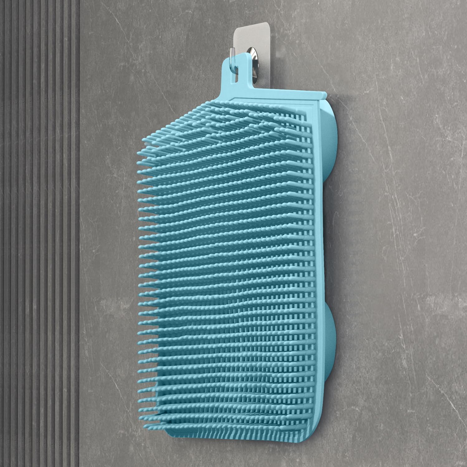 Amazon.com : Wall Mounted Back Scrubber for Shower, Large Exfoliating ...