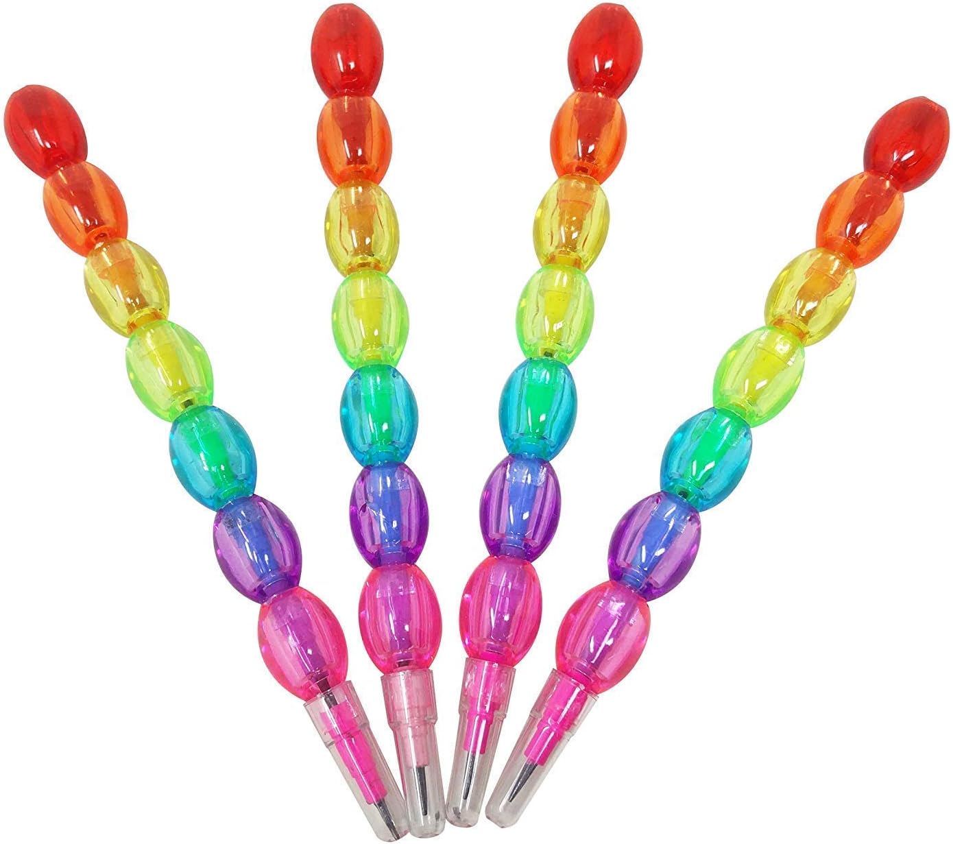 Parteet Stack Pencil Set for Kids (Multicolor, Pack of 6) : Amazon.in ...