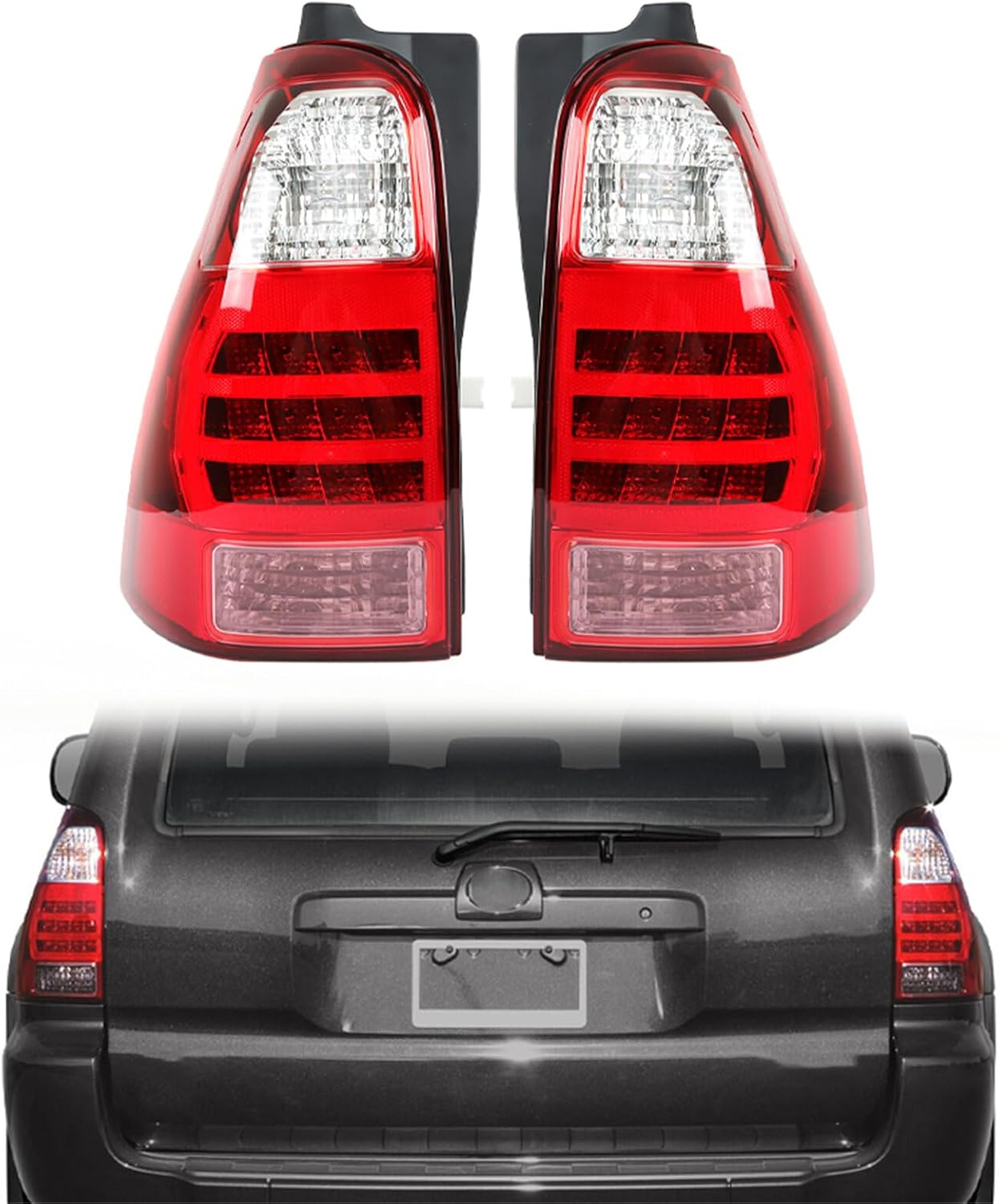 Amazon.com: Silscvtt Rear Brake Tail Lights Assembly Replacement for ...