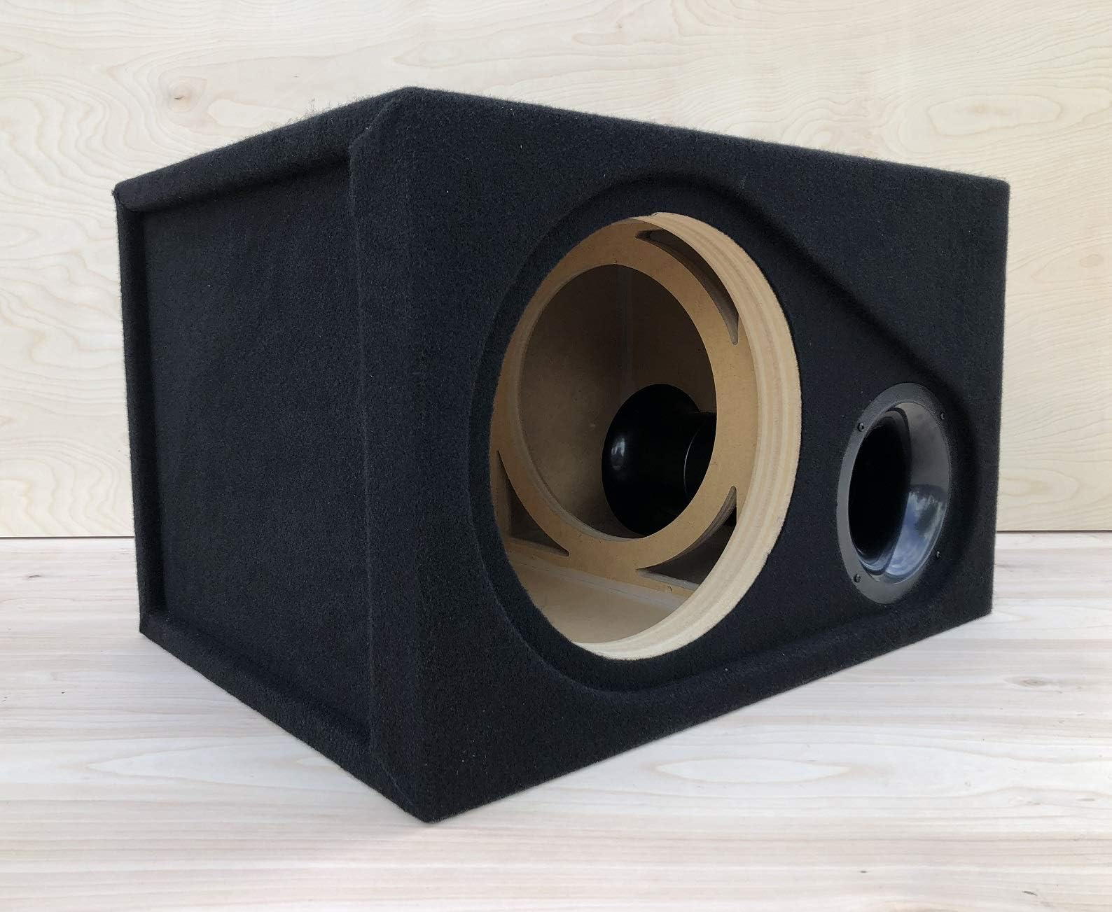 Amazon.com: Ported Sub Enclosure Box for a 10" Sundown X-10 Subwoofer ...