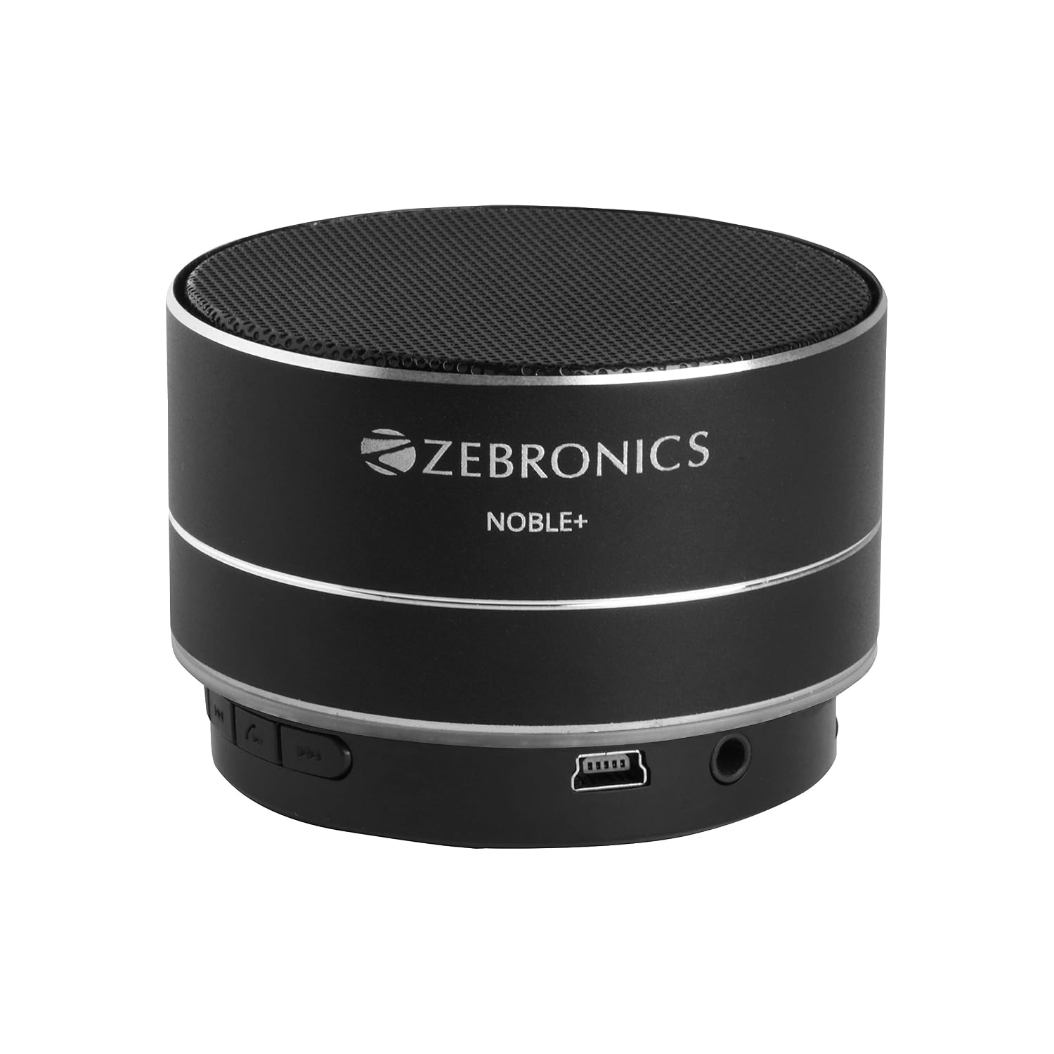 ZEBRONICS Noble 3 W Bluetooth Speaker (Black, Stereo Channel) Price ...