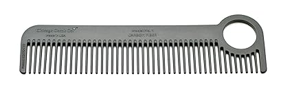 Amazon.com : Chicago Comb Model 1 Carbon Fiber, Made in USA, smooth ...