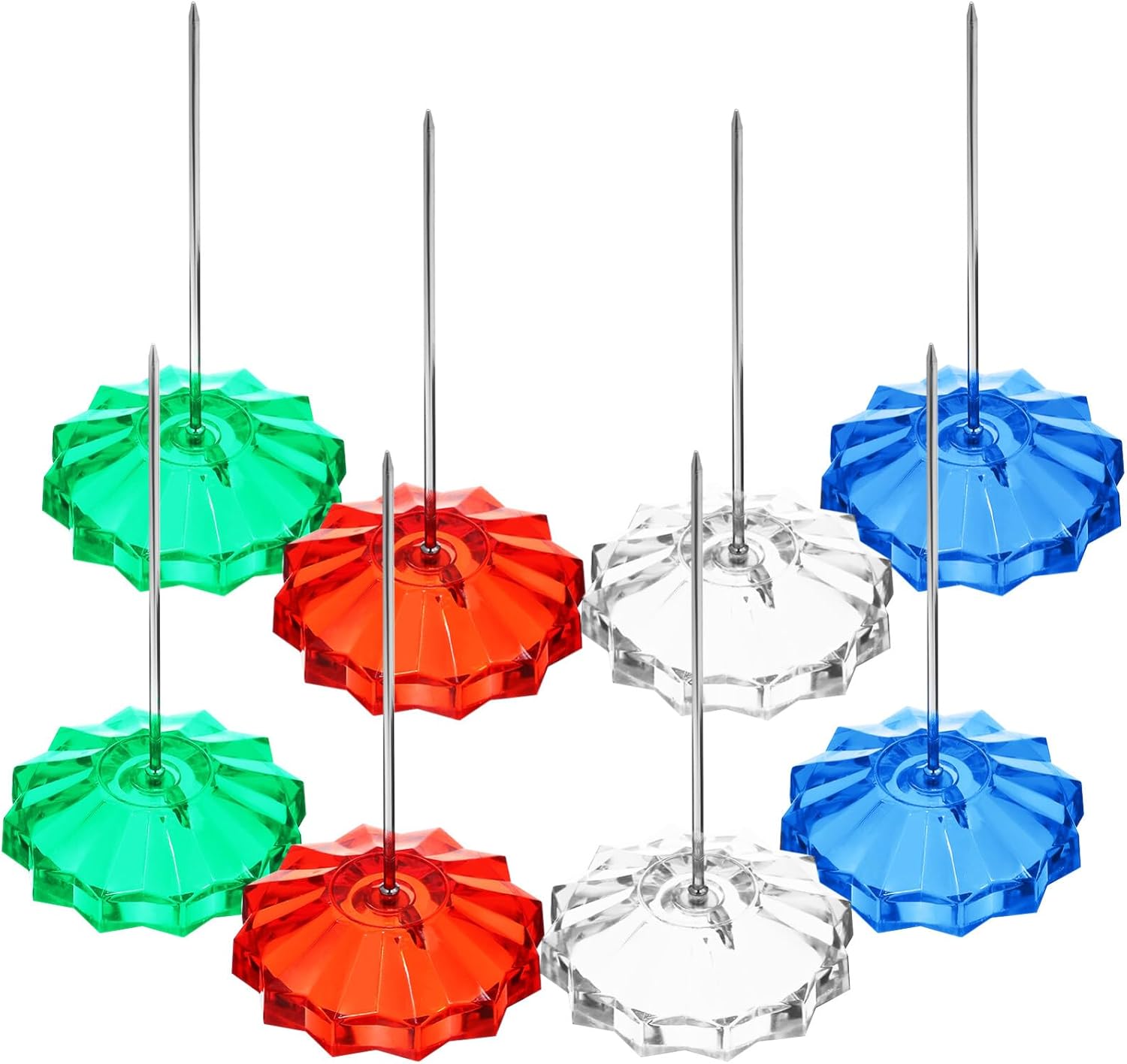 NUOBESTY 8pcs Receipt Holder Spikes, Check Spindle Stainless Steel Bill ...