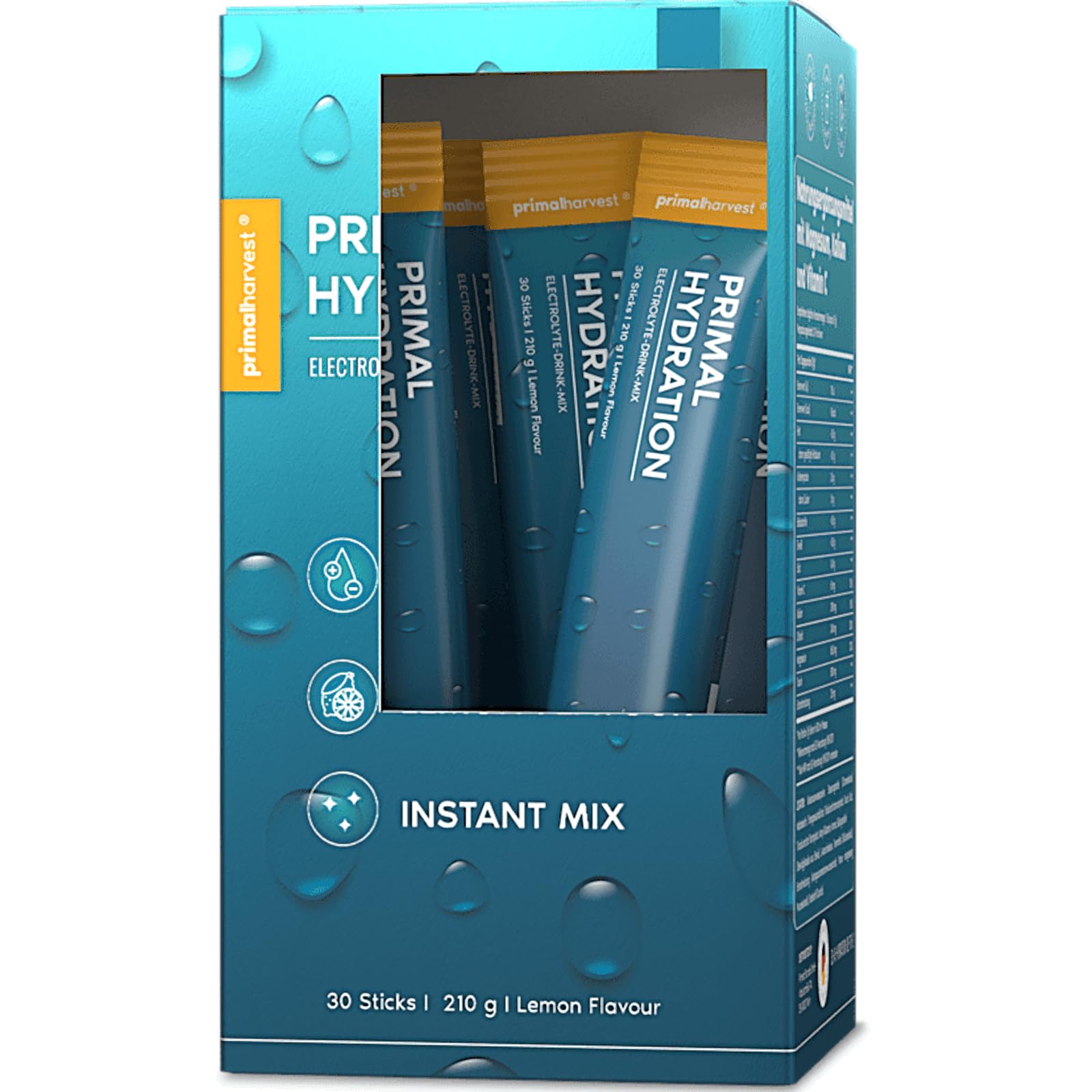 Primal Hydration von Primal Harvest - Elektrolytisches isotonisches ...