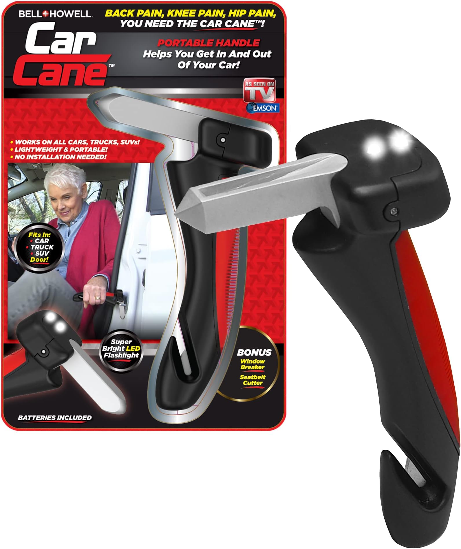 Amazon.com: Vive Car Handle Assist for Elderly - Vehicle Support Handle - Standing Mobility Aid ...