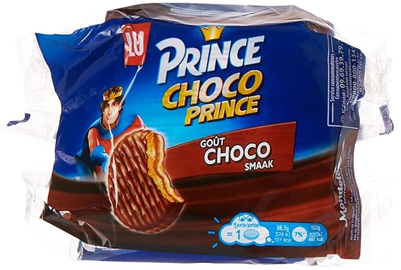 Amazon.com: Lu Prince Choco Biscuits | 6 pieces with chocolate and ...