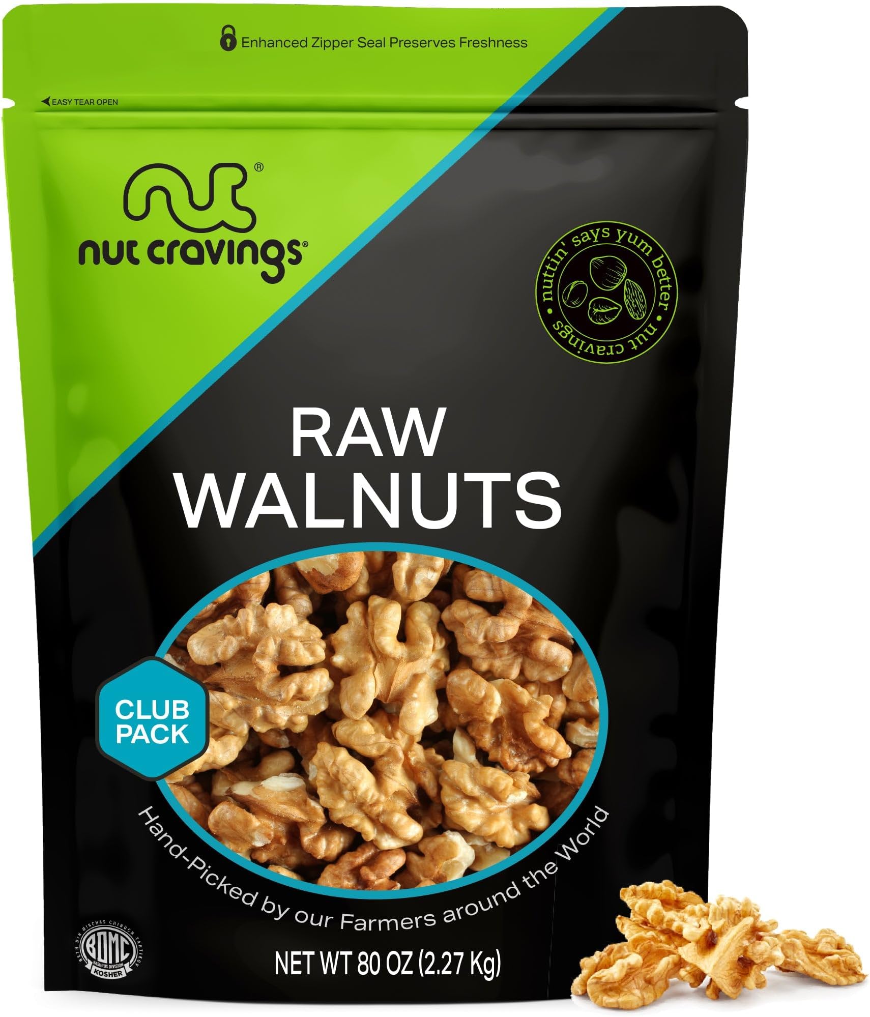 Amazon.com : In Shell California Walnuts - TWIN PACK - 2/32 oz ...