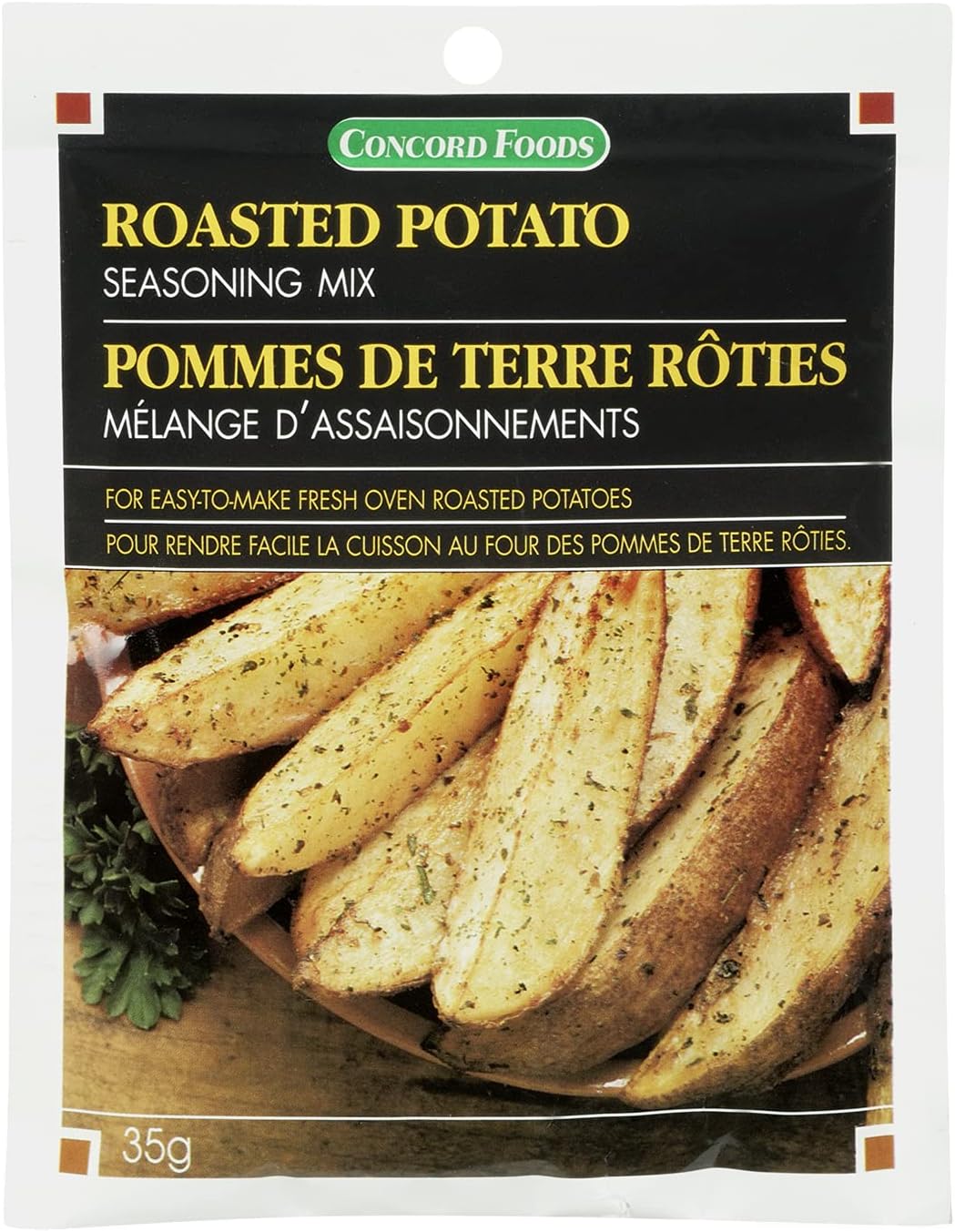 Concord Foods Roasted Potato Seasoning Mix, 35gm : Amazon.ca: Grocery ...