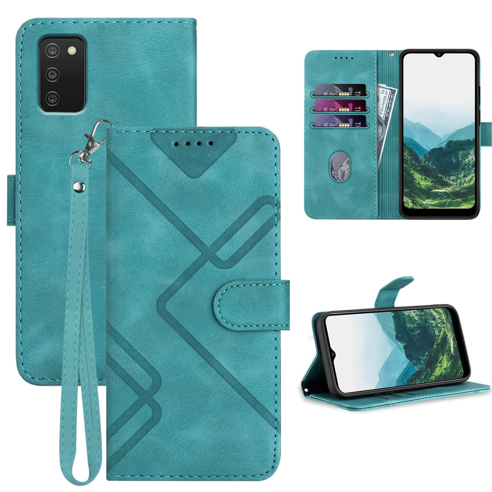 Snapklik.com : A03s Case Wallet,for Samsung Galaxy A03s Phone Case,Card ...