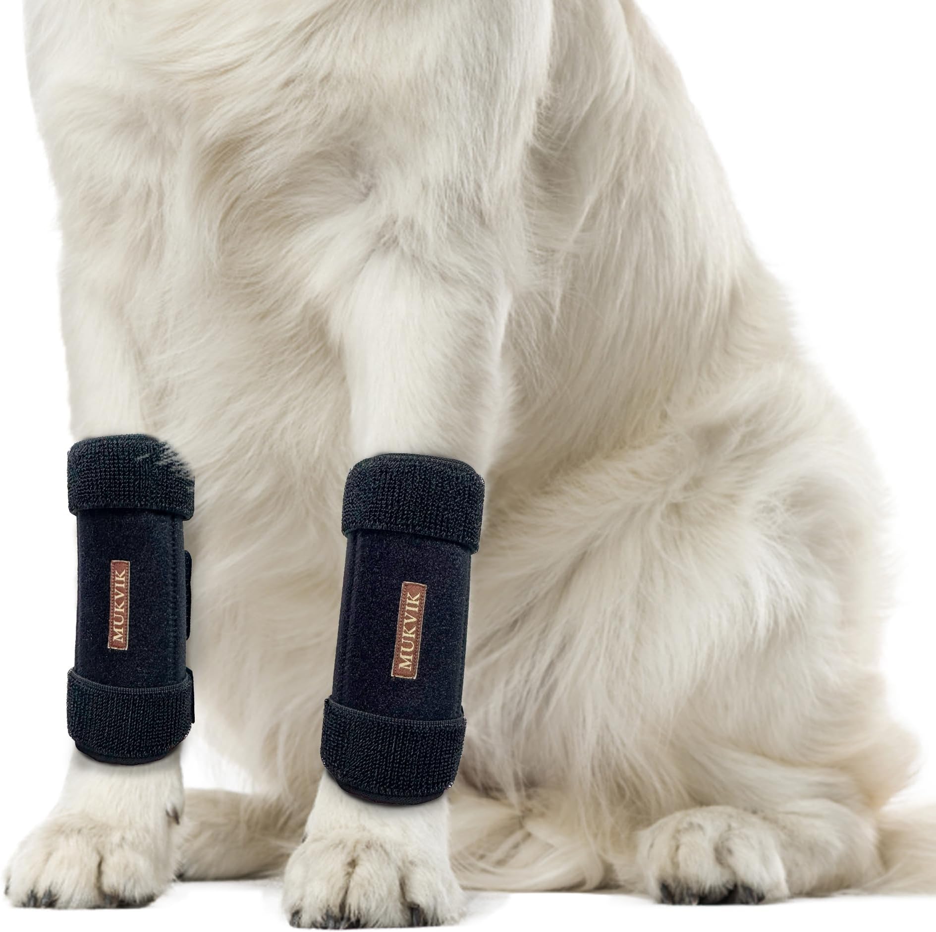 Amazon.com : MUKVIK Dog Front Leg Brace, 1 Pair Dog Canine Front Leg ...