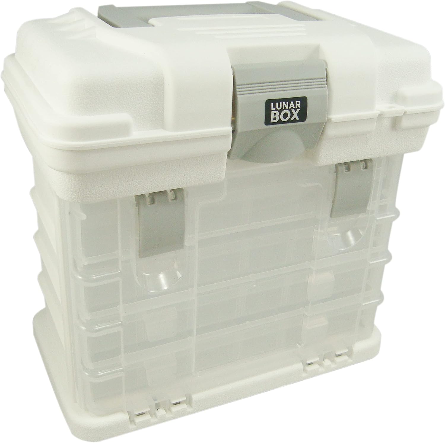 Lunar Box, Storage Carry Case With 5 compartmetns, 4 Adjustable Multi ...