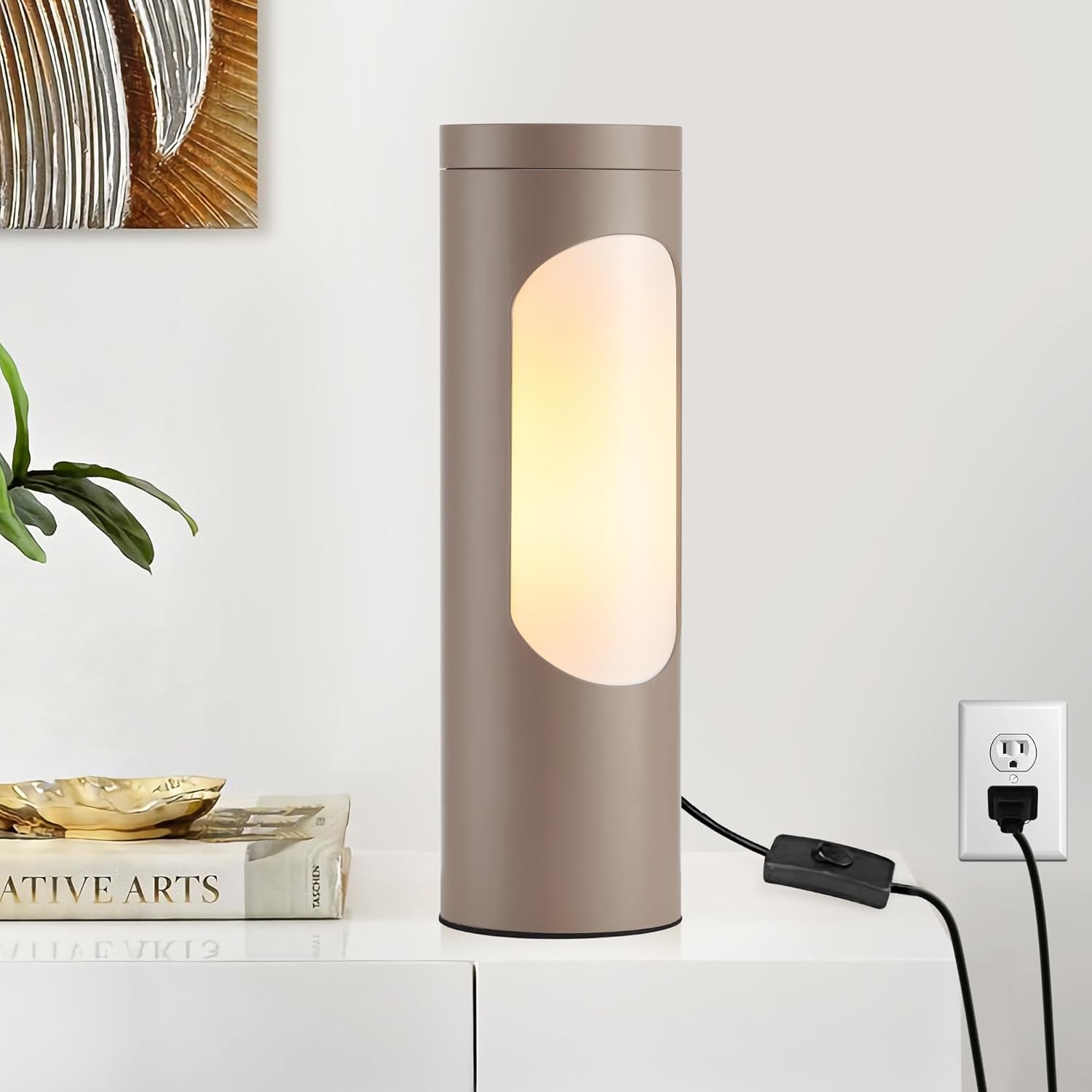 LEDIARY Shabbos Lamp, Brown Kosher Lamp for Shabbat, Table Lamps and ...