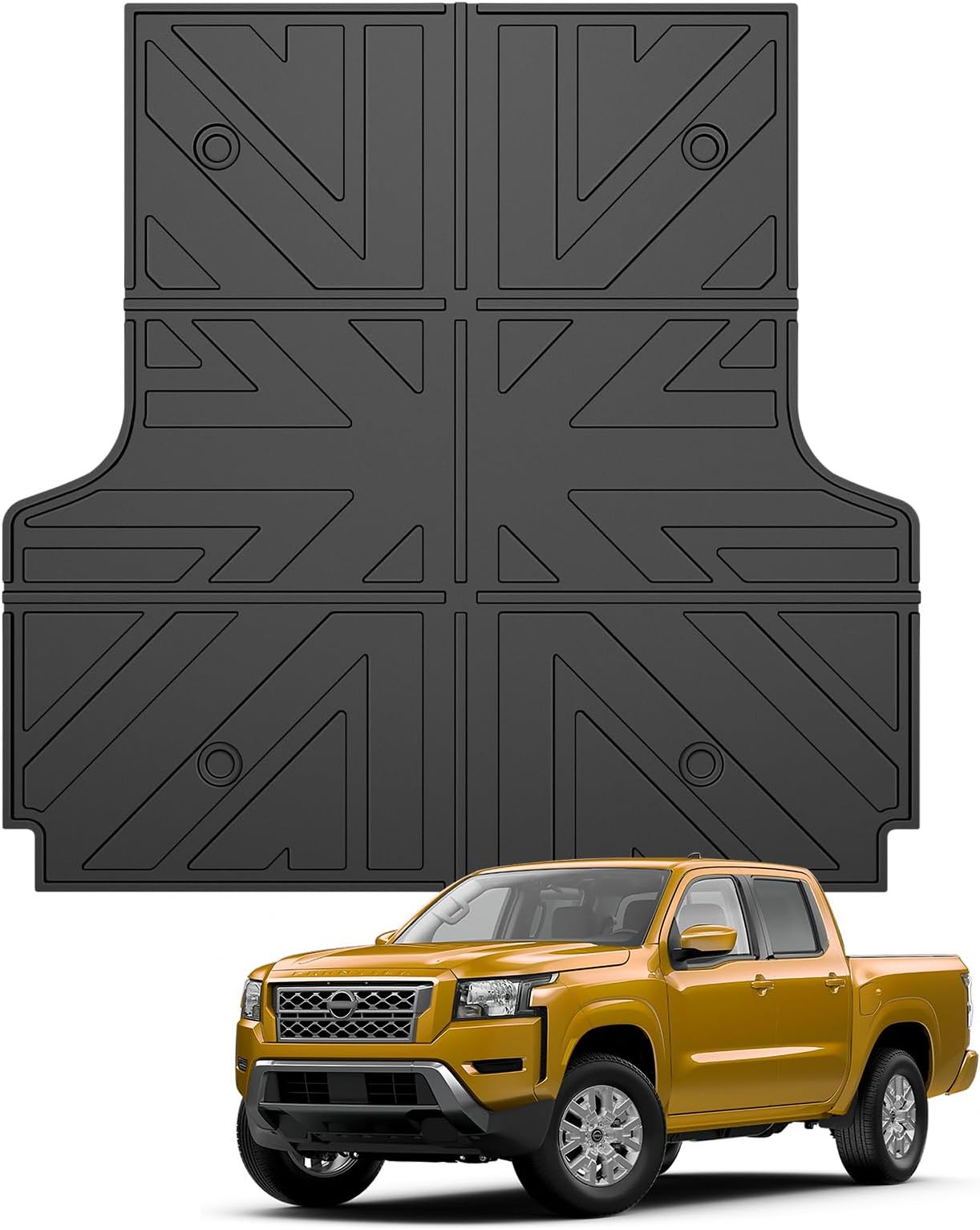 Amazon.com: Mixsuper Liner Truck Bed Mat for Nissan Frontier 2024 2023 ...