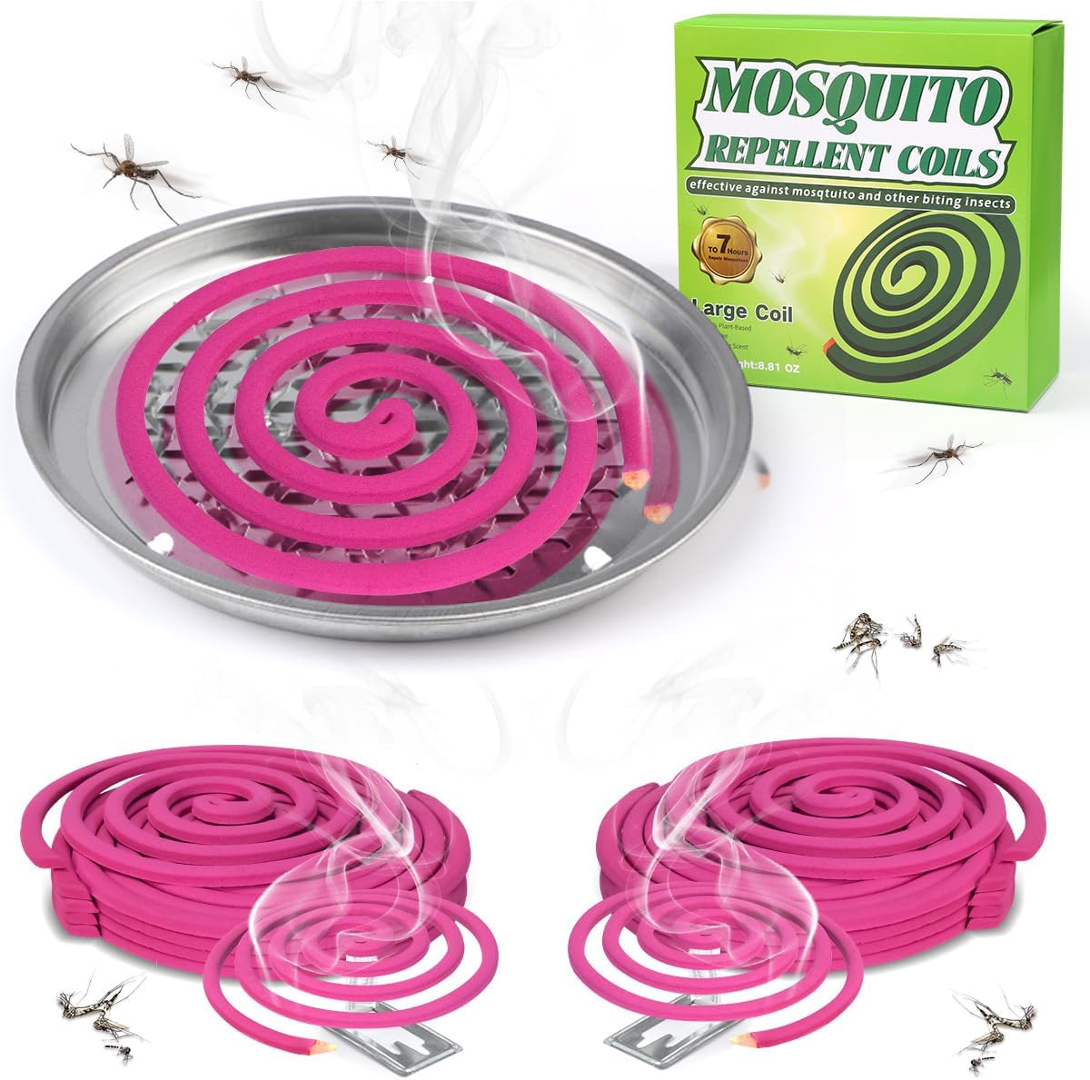 Amazon.com: PIC Mosquito Repelling Coils, 10 Count Box, 4 Pack ...