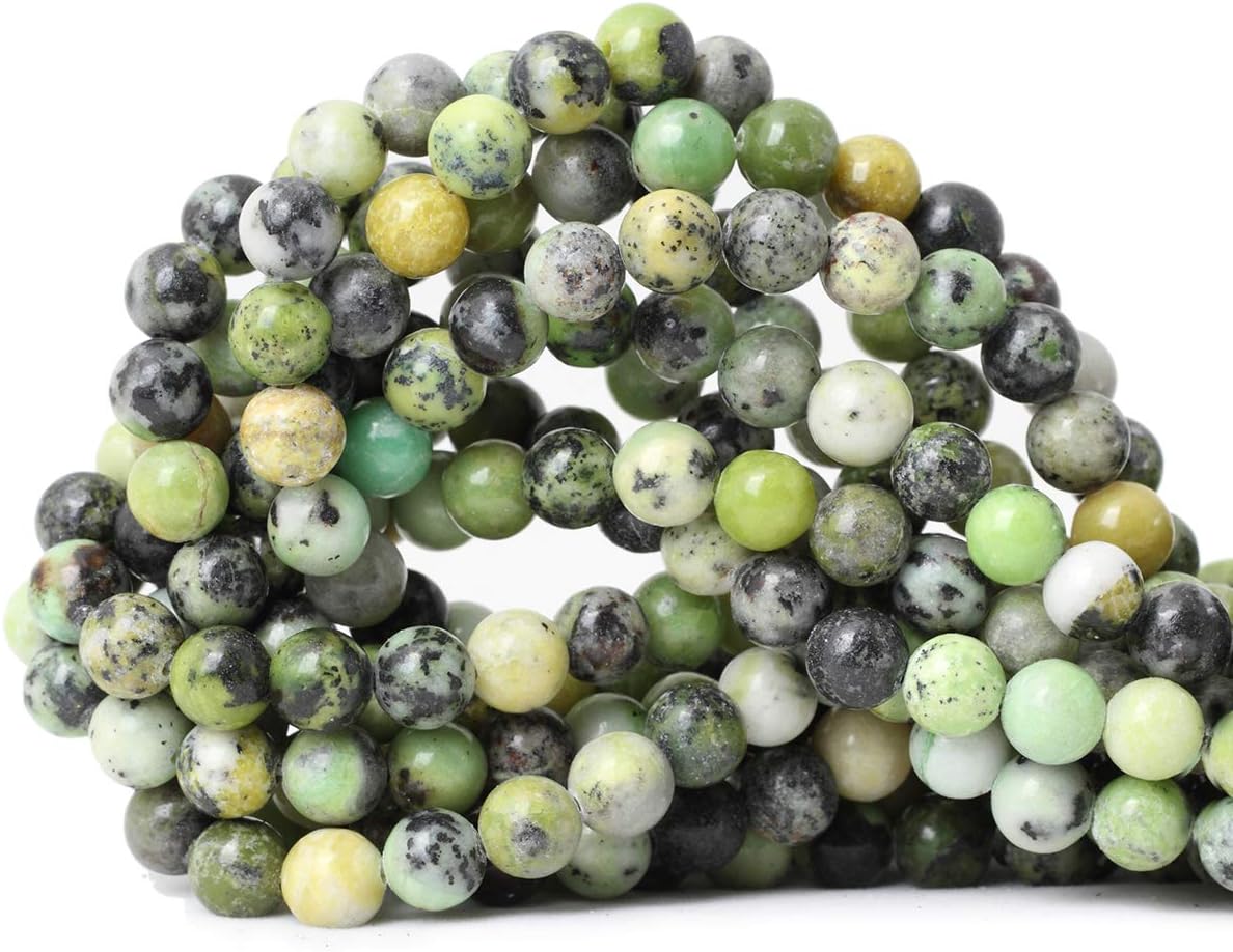 Amazon.com: CHEAVIAN 45PCS 8mm Natural Australian Jade Stone Beads ...