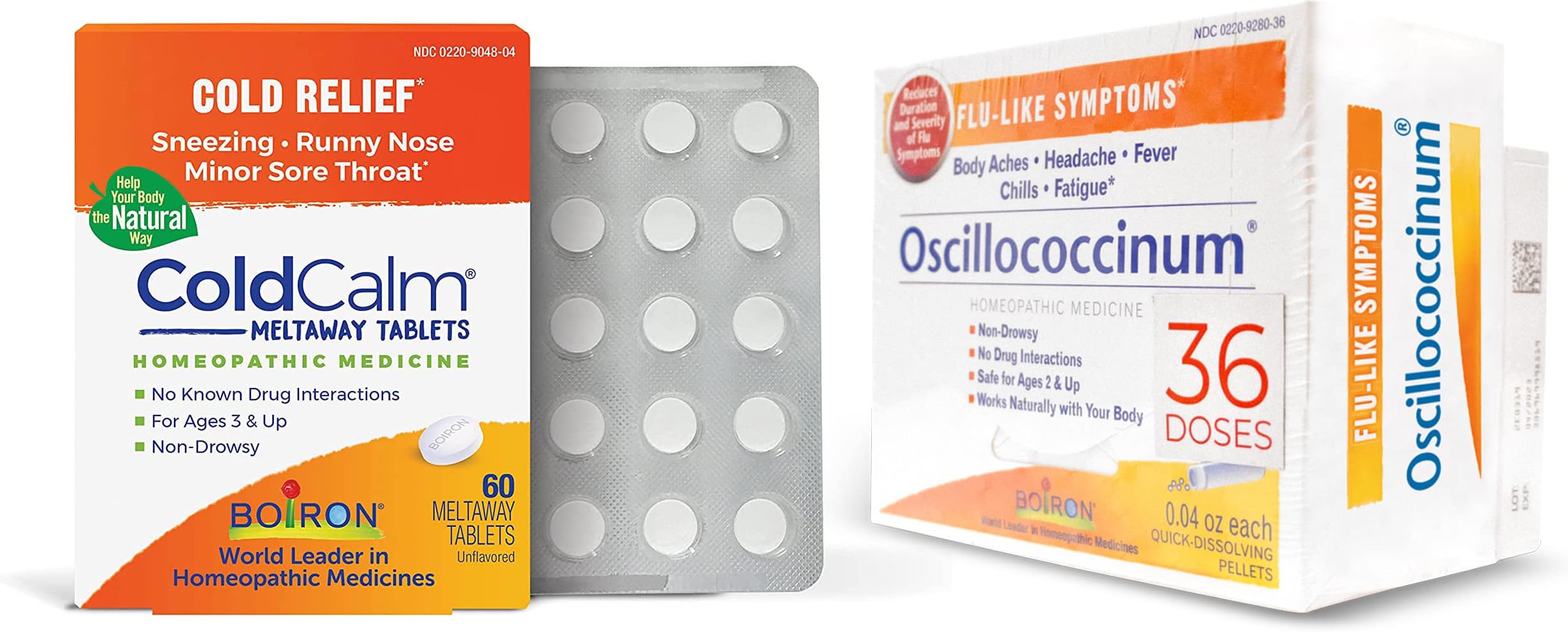 Amazon.com: Boiron Homeopathic Oscillococcinum 30 doses Cold & Flu ...