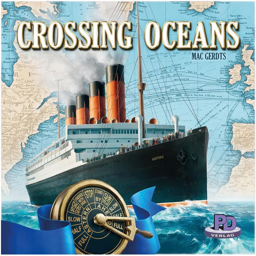 Amazon.com: Rio Grande Games Crossing Oceans - Economic Themed Board ...