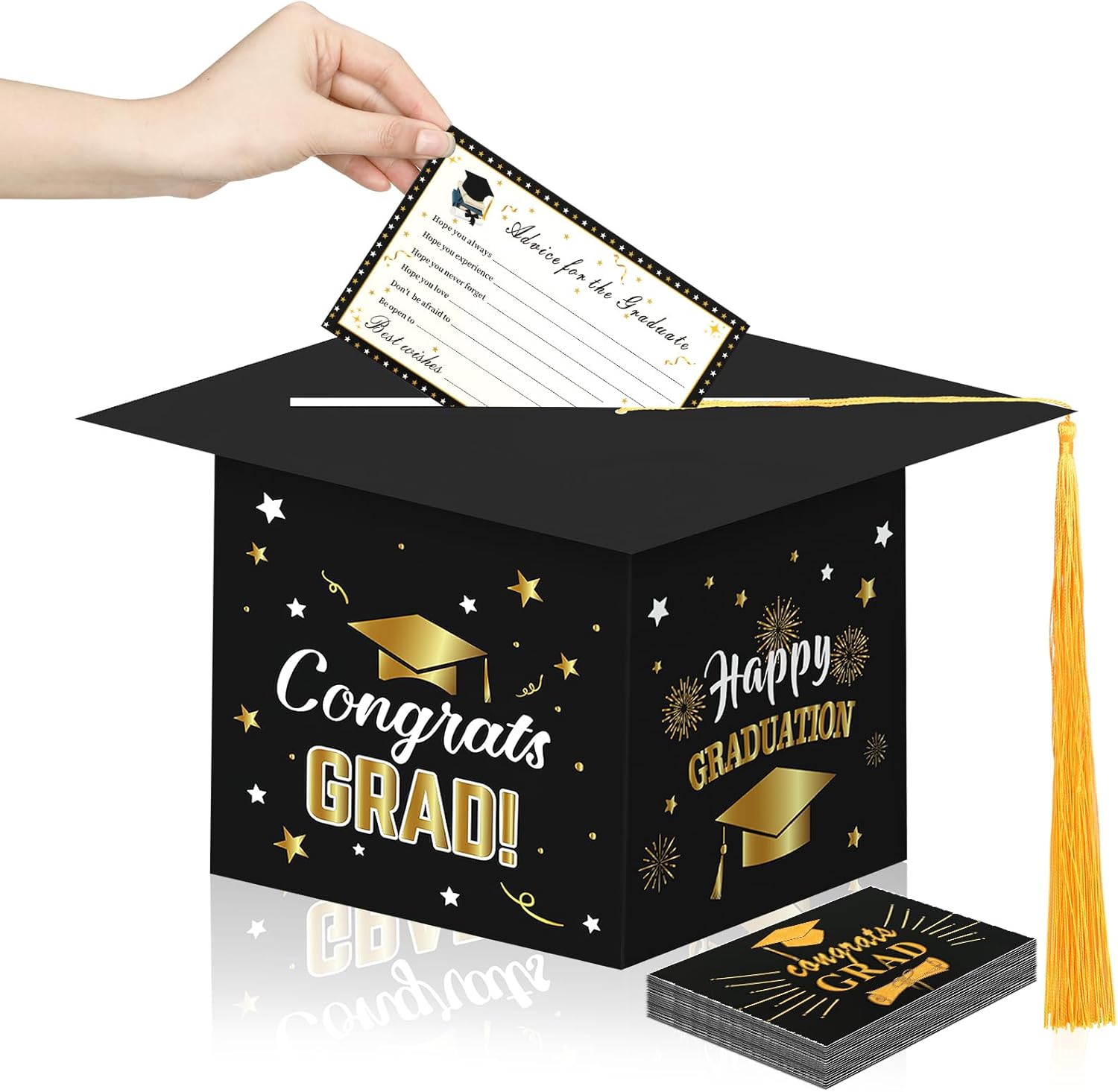 Amazon.com: BOARDFEB Graduation Card Box 2024 Graduation Party ...