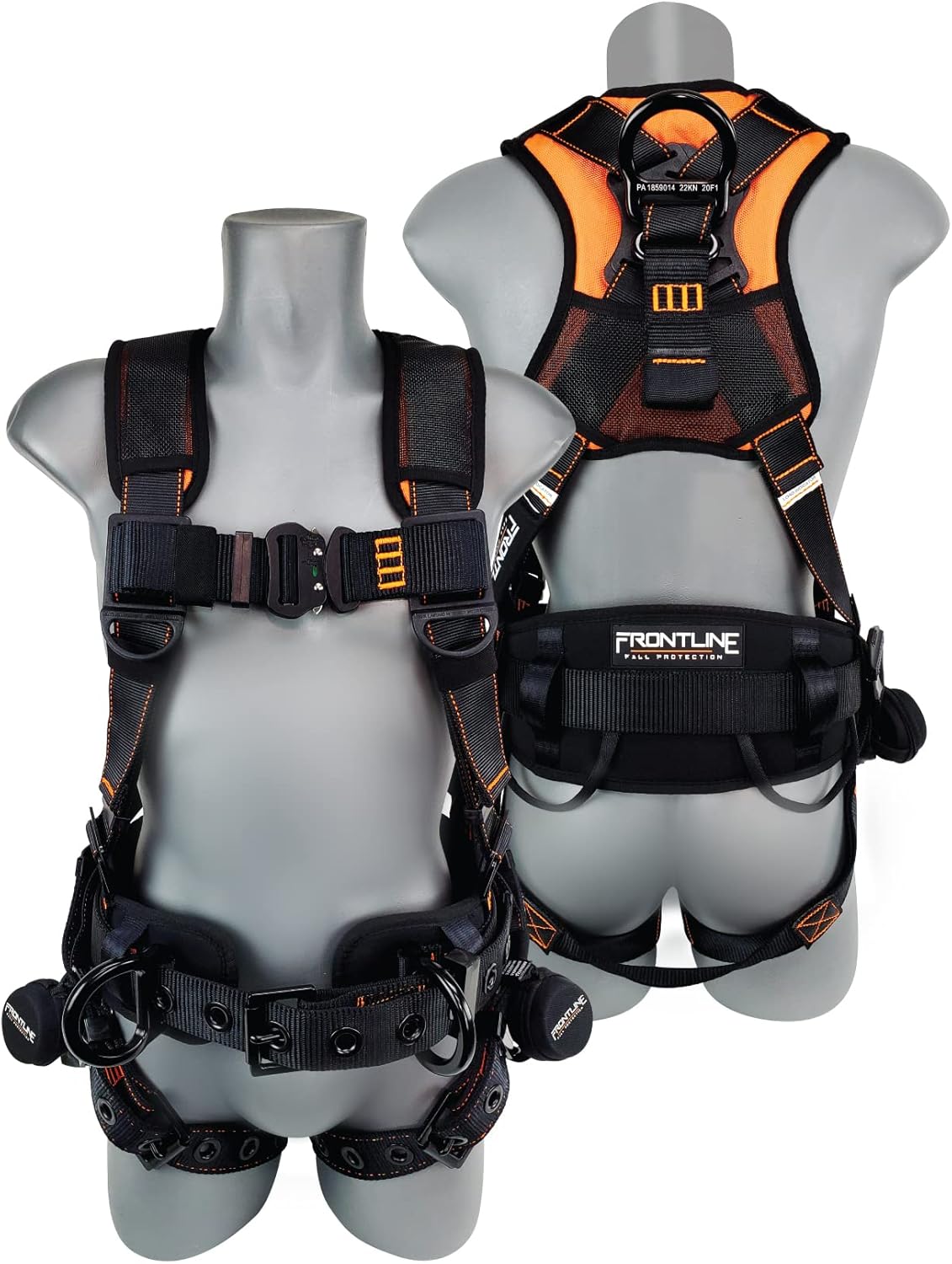 Amazon.com: FRONTLINE FALL PROTECTION Combat Construction Full Body ...