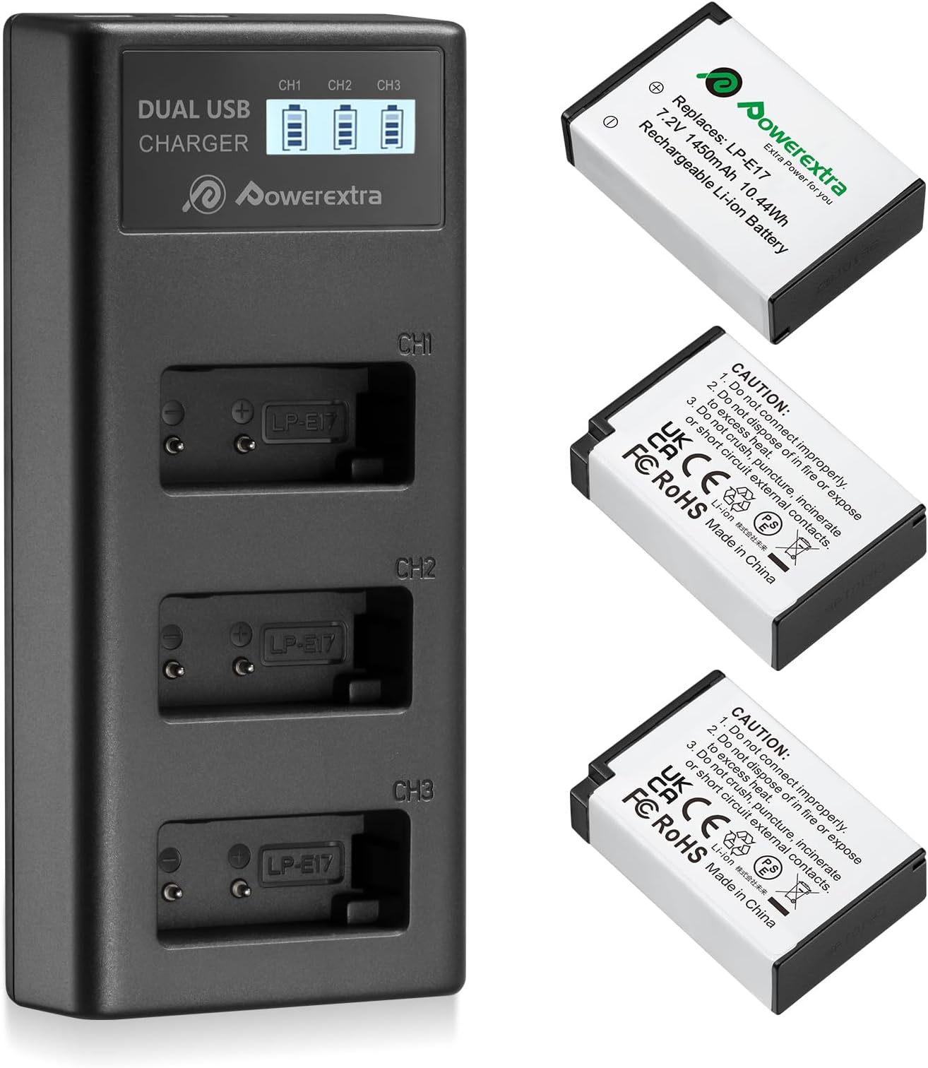 Amazon.com : LP LP-E17 Battery Charger Pack, 2-Pack Battery 1200mAh ...