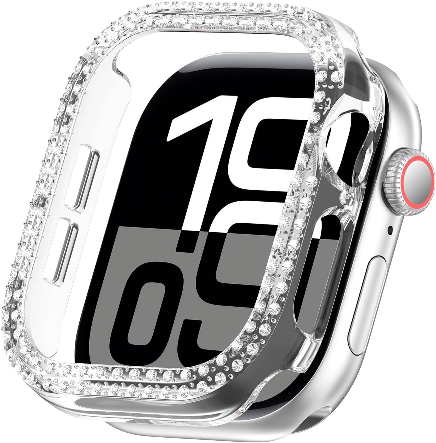 Amazon.com: Goton 2-Pack Bling Case for Apple Watch Series 10 Screen ...