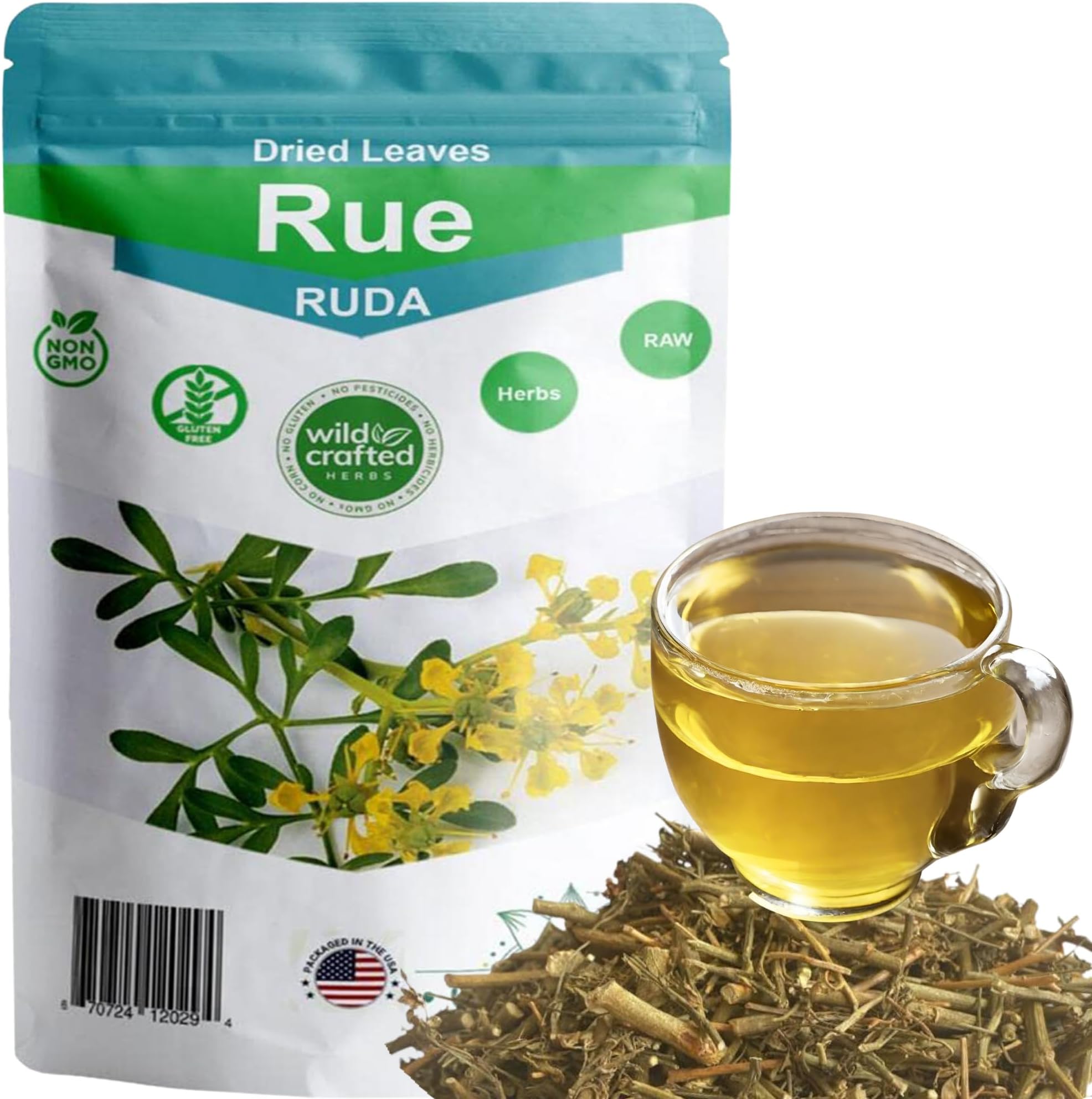 Amazon.com : Organic Rue (Rutae herba) Dried Herb 50g (1.76oz ...