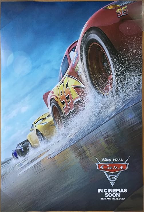 Amazon.com: CARS 3 MOVIE POSTER 2 Sided ORIGINAL INTL Version C 27x40 ...
