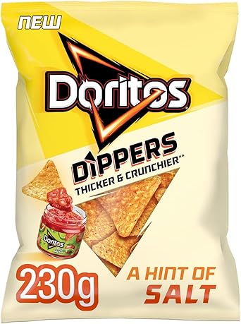 Doritos Dippers Hint of Salt, 230 g : Amazon.co.uk: Grocery