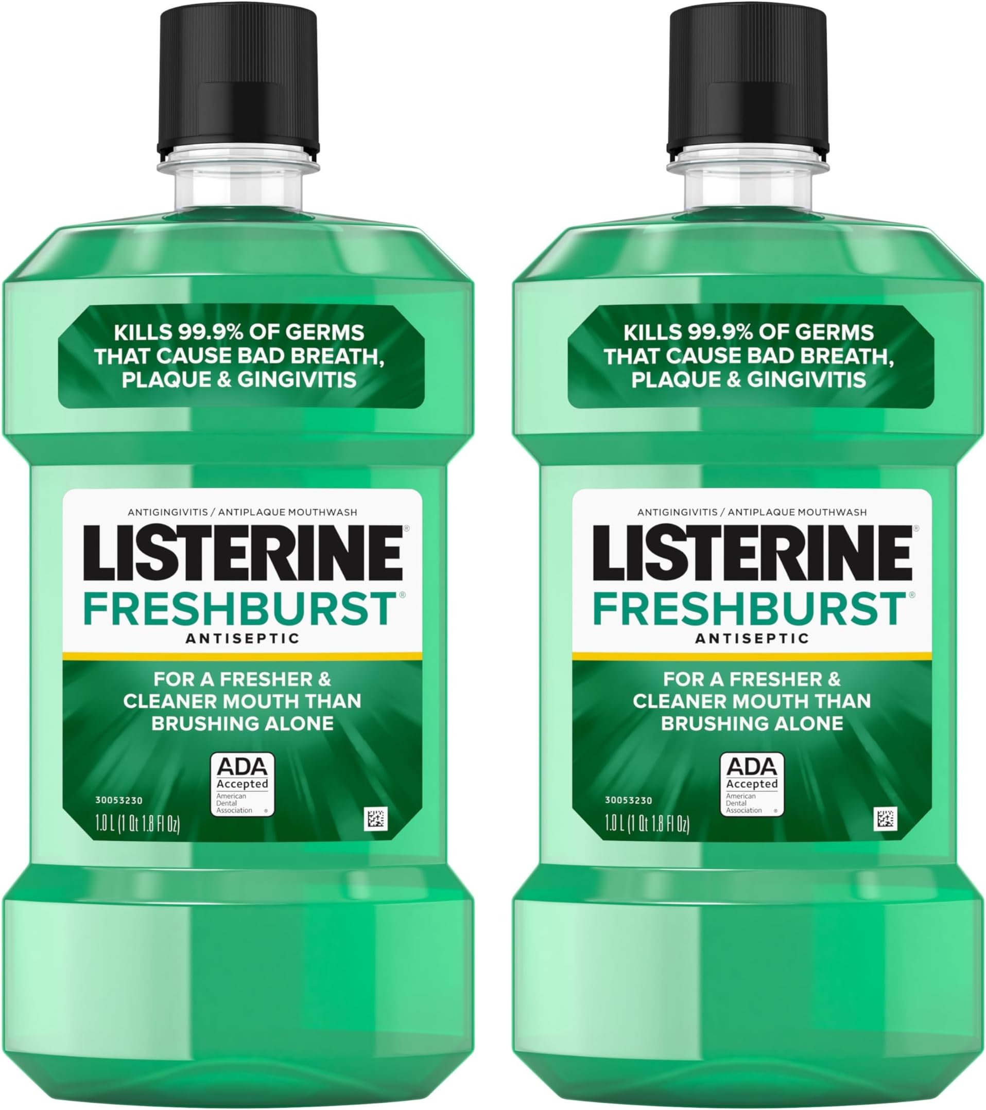 Amazon.com: Listerine Original Oral Care Antiseptic Mouthwash with Germ ...