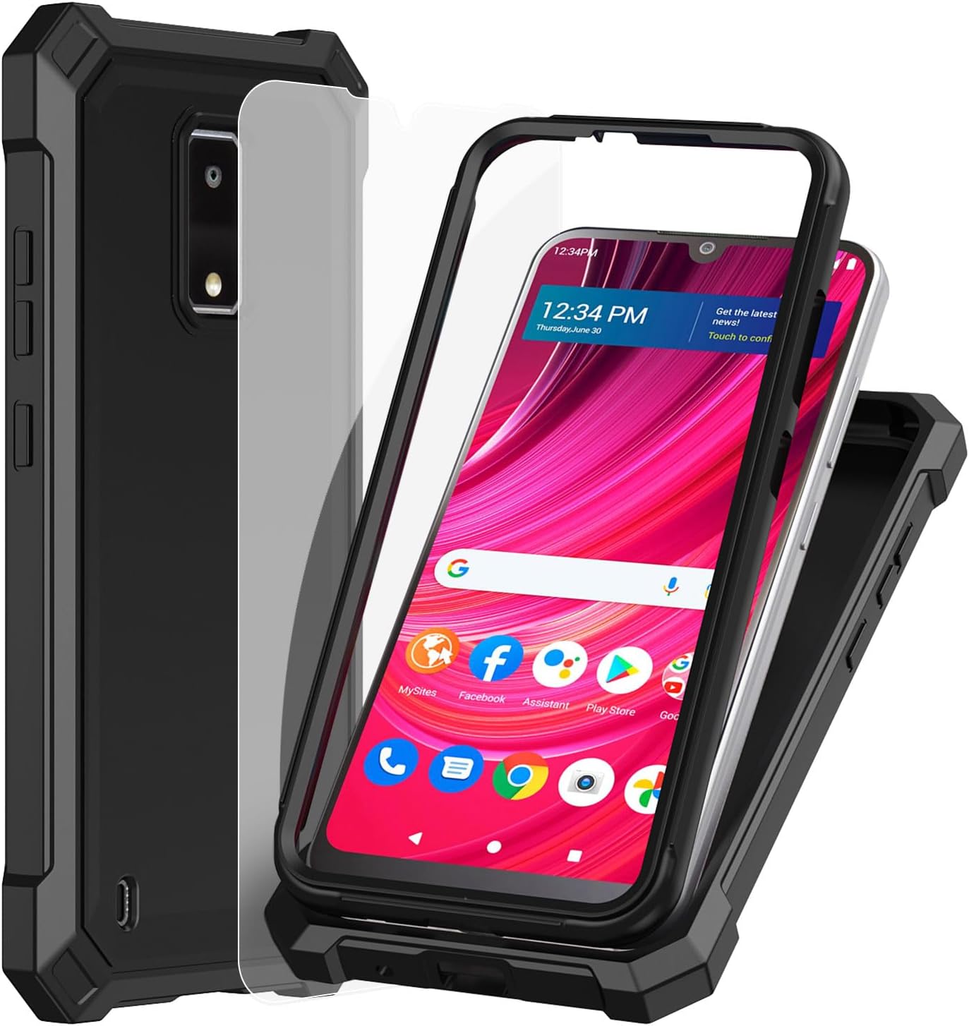 Amazon.com: Ailiber for BLU View 4 B135DL Case, BLU View 4 Case with ...