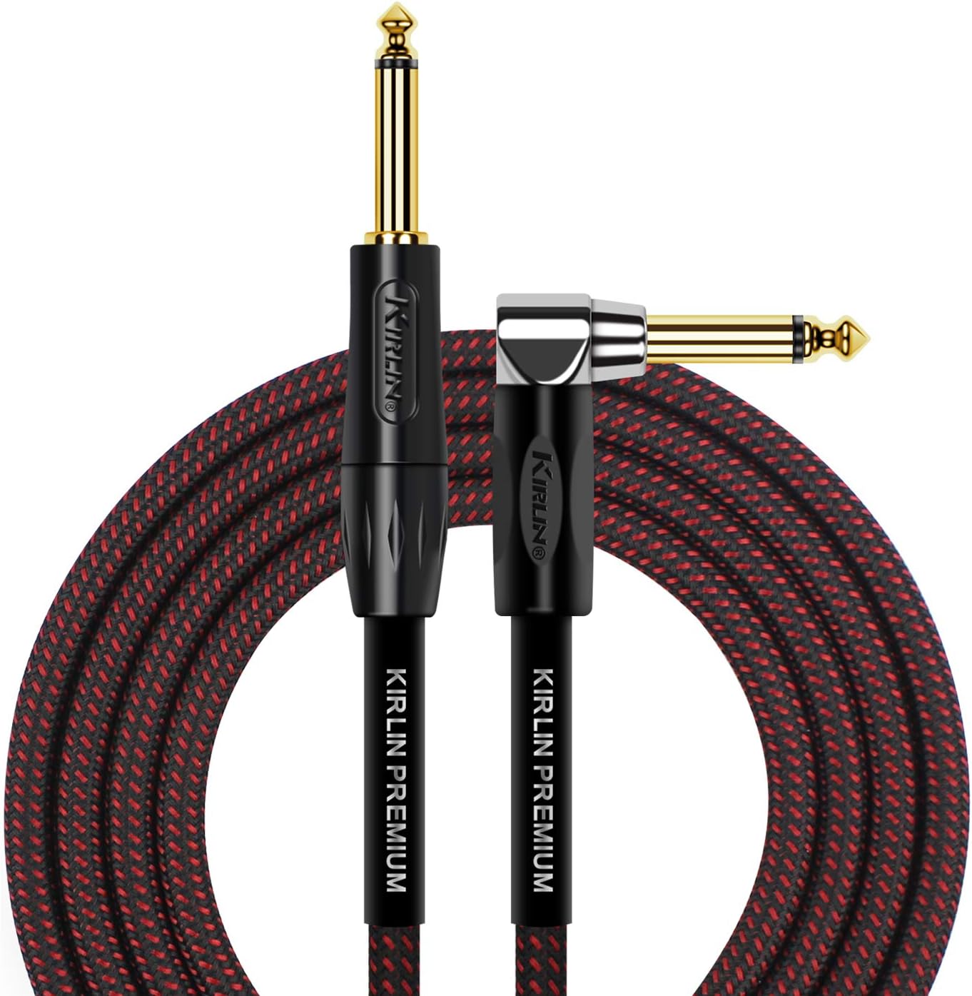 KIRLIN Cable IWB-202BFGL-10/BR 10-Feet Premium Plus Instrument Cable ...