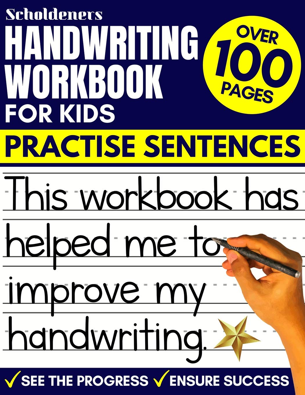 Snapklik.com : Handwriting Workbook For Kids: Practise Sentences
