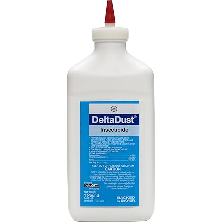 Amazon.com: Delta Dust Multi Use Pest Control Insecticide Dust, 1 LB ...