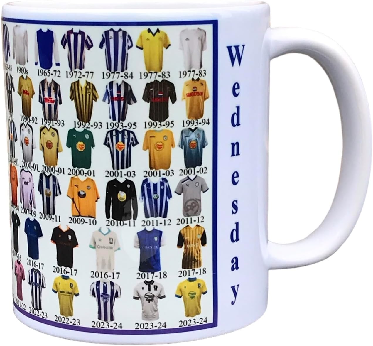 GroundDesigns Hillsborough Stadium Sheffield Mug Football Gift Map SWFC ...