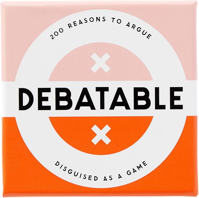 Amazon.com: Brass Monkey Debatable Game Set | 200 Two-Sided Game Cards ...