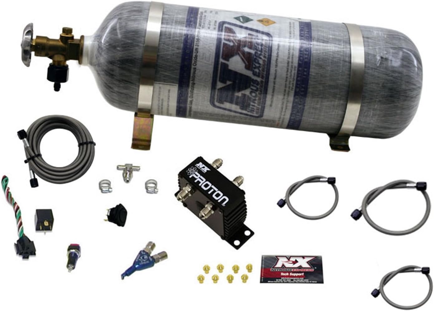 Amazon.com: Nitrous Express Nitrous Oxide Kits - 20420-12 : Automotive