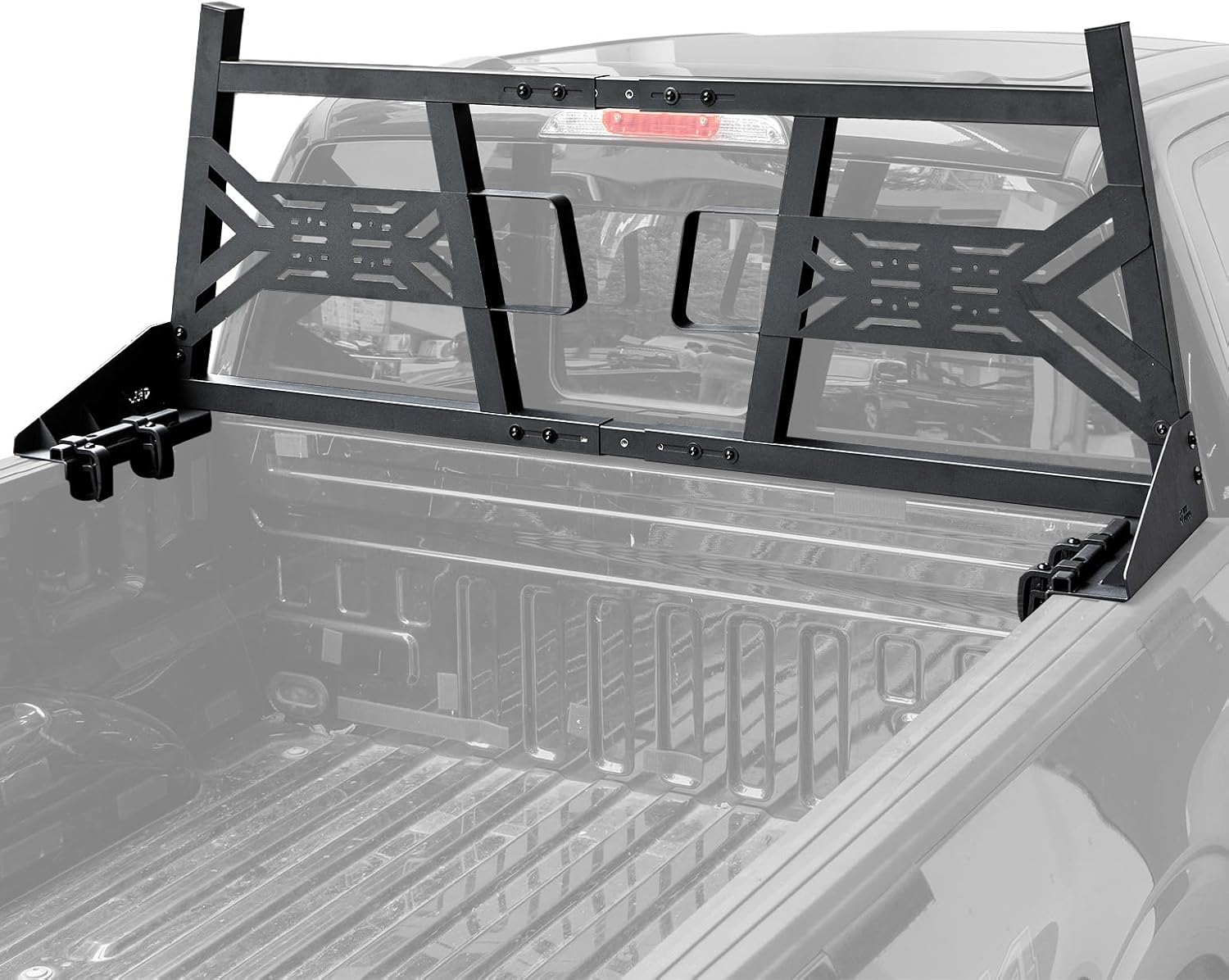 Amazon.com: JOYTUTUS Extendable Headache Rack for Full-Size Trucks ...