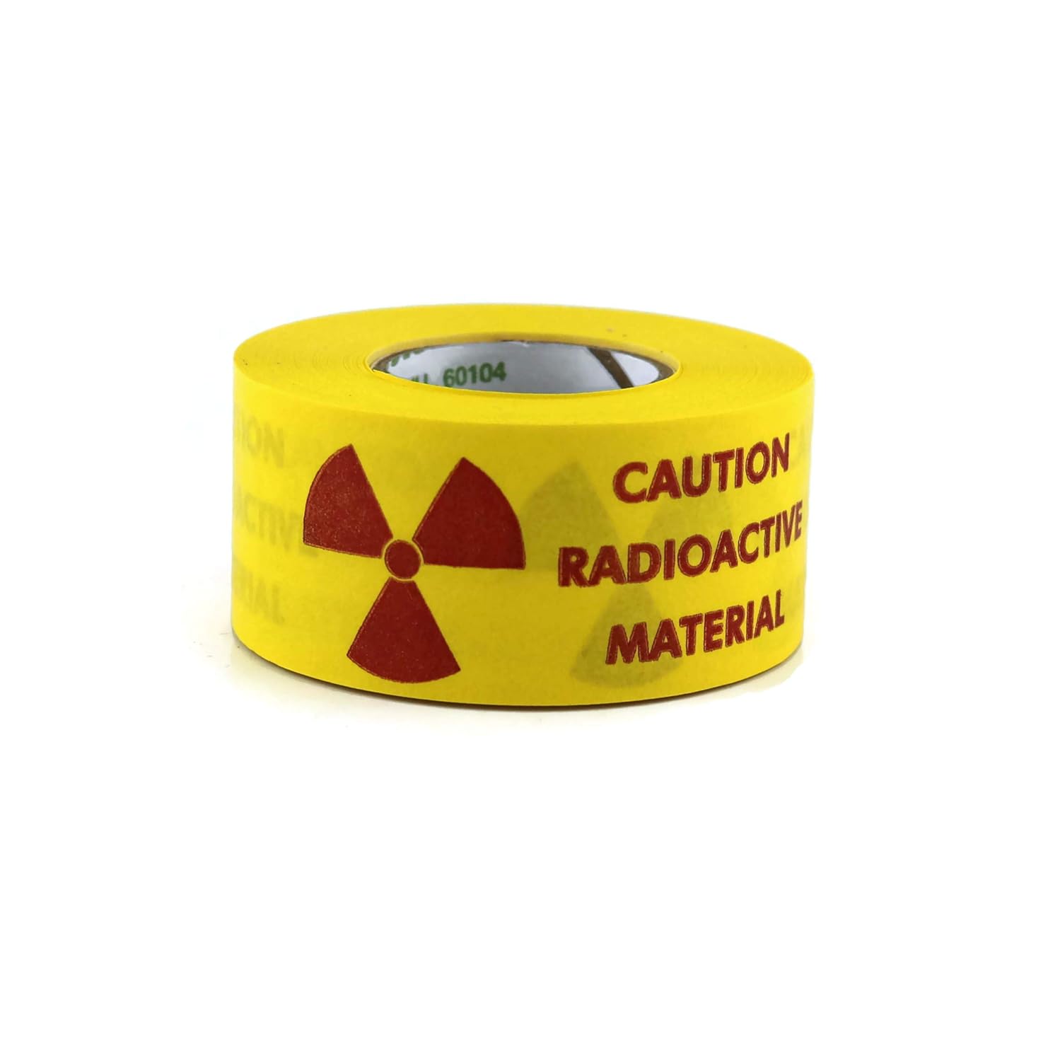 Caution Radioactive Material Tape, 3 x 1 Inch, 500 Inch Roll: Amazon ...
