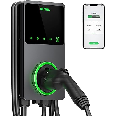 Amazon.com: Autel Home Smart Electric Vehicle (EV) Charger up to 50Amp ...